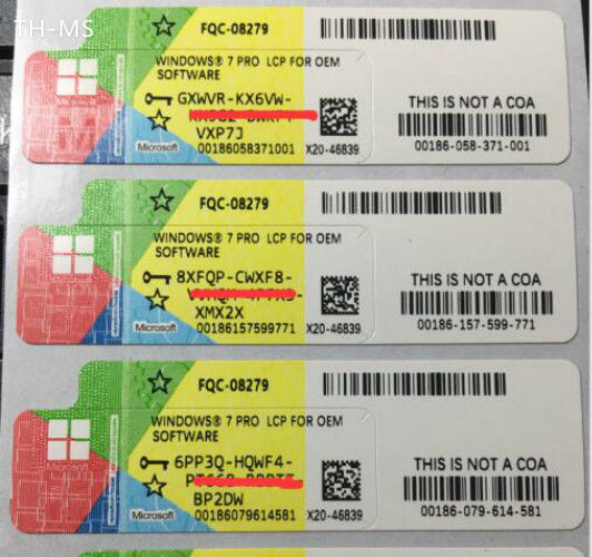 Activated Online Windows 10 License Sticker Product Key OEM Stable Business